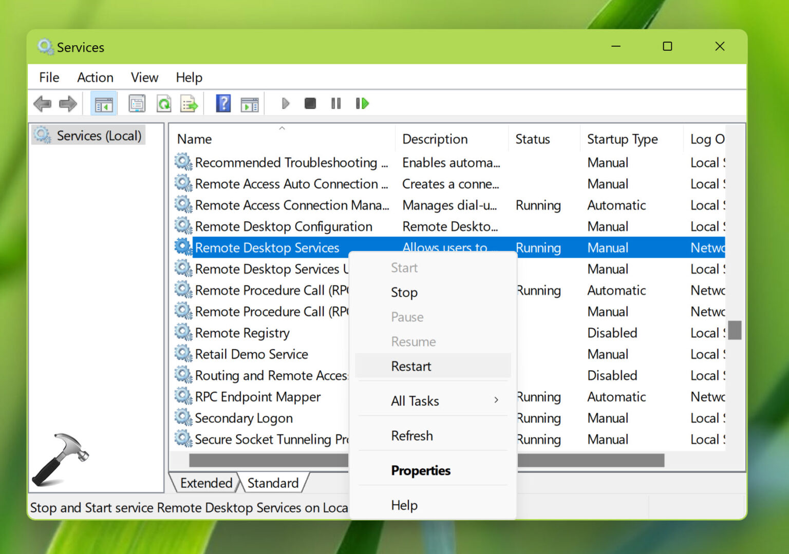 Fix: Remote Desktop Connection audio not working